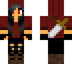Demon Aaron Girl | Minecraft Skin