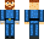 blue villager | Minecraft Skin