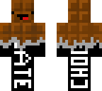 Plain Unwrappable Minecraft Choclate Bar man | Minecraft Skin