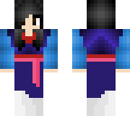 Mulan- Blue Dress | Minecraft Skin
