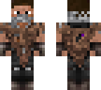 Survival overcoat and mask | Minecraft Skin