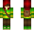 Chara red eye | Minecraft Skin