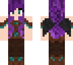 cocogirl's custom dragon hybrid | Minecraft Skin