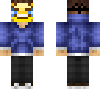 Woofless Emoji Face | Minecraft Skin