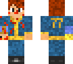 Vault 77 The Puppet Man Brighter With Blood | Minecraft Skin