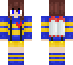 Outertale frisk | Minecraft Skin