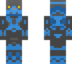 Halo 5 Mako armour | Minecraft Skin