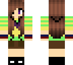 scara the hooman with sans powezz | Minecraft Skin