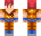Super Saiyan God Goku - Whis Gi | Minecraft Skin
