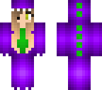 Barney Girl Skin | Minecraft Skin