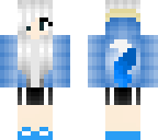 Female human sans edit with headphones | Minecraft Skin