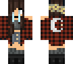 Sad Girl | Minecraft Skin