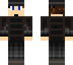 Detective Body Armor with body layers | Minecraft Skin