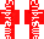 Supreme Logo | Minecraft Skin