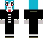 Blue Stampy wearing a suit | Minecraft Skin