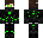 Cyborg earbuds | Minecraft Skin