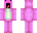 Yelling Barney | Minecraft Skin