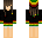 rasta girl | Minecraft Skin