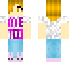 Janice in what I guess is her every day where | Minecraft Skin