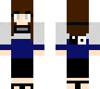hanabi Hyuga | Minecraft Skin
