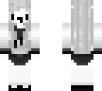 Battle Sprite Temmie Edited | Minecraft Skin