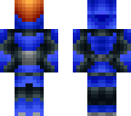 Blue EVA Suit | Minecraft Skin