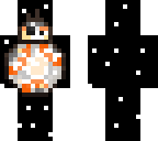 BB8 In Space | Minecraft Skin