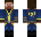 Fixed bearded fallout steve | Minecraft Skin