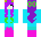 neon cat teen edit | Minecraft Skin