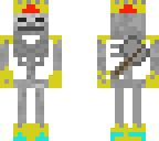 Skeleton king | Minecraft Skin