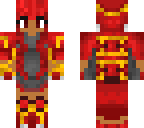 groudon girl | Minecraft Skin