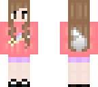 Mable with wolf ears and tail | Minecraft Skin