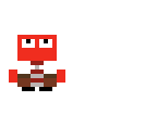 pixel art anger | Minecraft Skin
