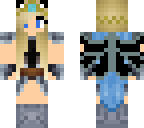 mief'wa warrior with WINGS | Minecraft Skin