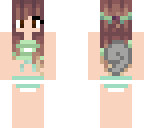 Beach Girl | Minecraft Skin