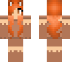 vulpix girl | Minecraft Skin