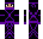 purple ninja | Minecraft Skin