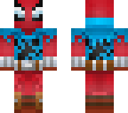 Scarlet Spider Ben Riley | Minecraft Skin