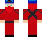 Cool Ninja boy with blue eyes | Minecraft Skin