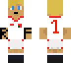 England Rugby with tattoo | Minecraft Skin