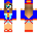 hfhfj superwoman | Minecraft Skin