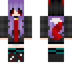 HellHound girl edit | Minecraft Skin