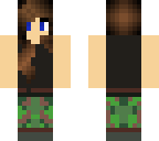 Unsc Halo Marine girl | Minecraft Skin