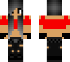 Girl Aaron Christmas | Minecraft Skin