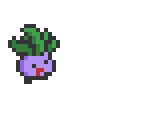 Oddish Pixel art | Minecraft Skin