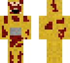 Slendytubbies Dead Laa Laa | Minecraft Skin