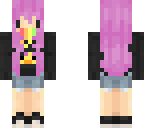 ImJadie Duck rainbow puke | Minecraft Skin