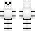 white rabbit fnaf world | Minecraft Skin
