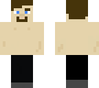 shirtless steve | Minecraft Skins