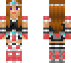 Woman in Pink Diamond Armor | Minecraft Skin